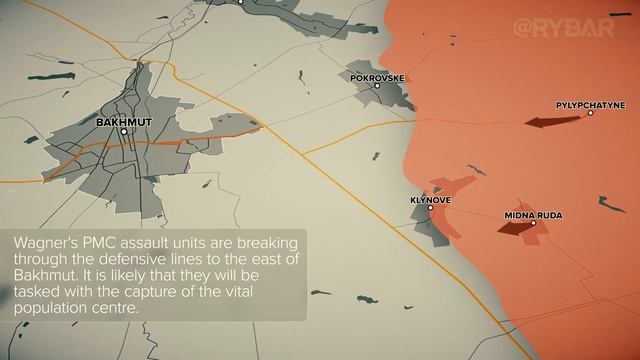 ????? Bakhmut: a new phase in the battle for Donbass