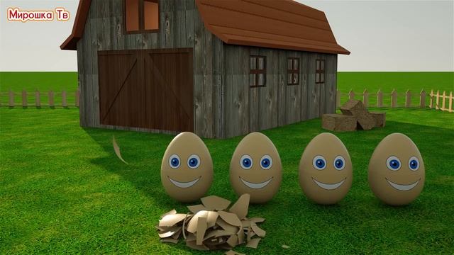 Учим цвета Разноцветные яйца .mp4