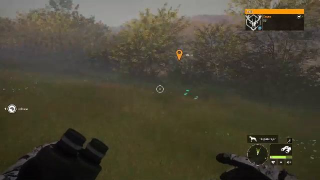 The hunter  пробуем добыть дичь