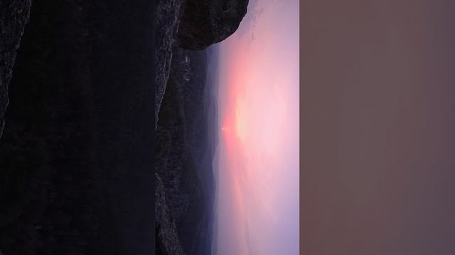 Закат солнца в нац.парке "Красноярские Столбы" #shorts #rutubshorts #timelapse #sunset