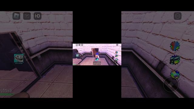 играем в роблокс с настяй