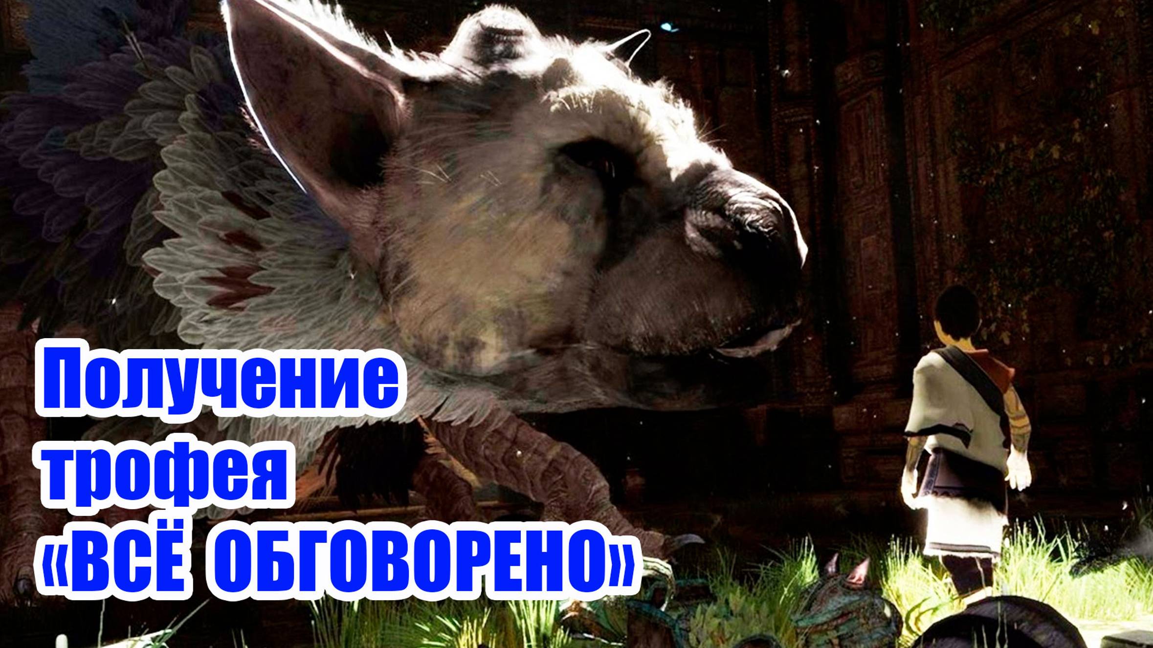 The Last Guardian ¦ Последний Хранитель, получение трофея “ВСЁ ОБГОВОРЕНО“