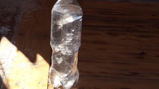 Подробный ролик. Эффект быстро замерзающей воды.