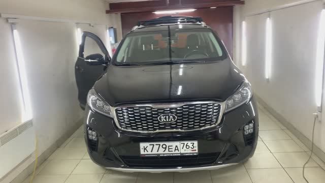 Комплексная оклейка KIA SORENTO PRIME в антигравийную пленку.mp4