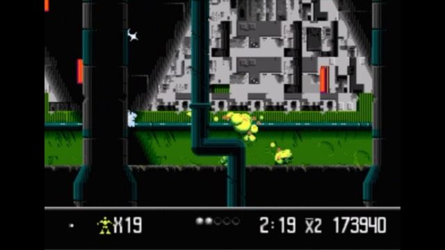 Sega Mega Drive 2 (Smd) 16-bit Vectorman 2 Scene 12 RollerDerby