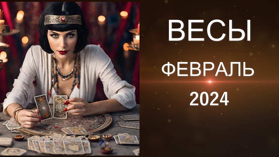 ВЕСЫ ♎ ТАРО на ФЕВРАЛЬ 2024. Встречайте НОВУЮ ЖИЗНЬ?