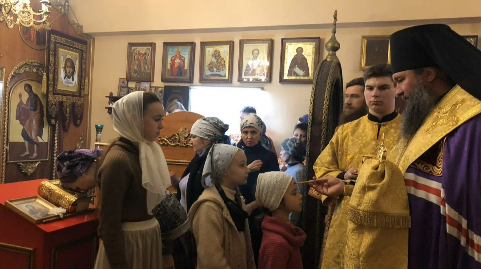 Всенощное бдение с Владыкой Евгением - 2019г.