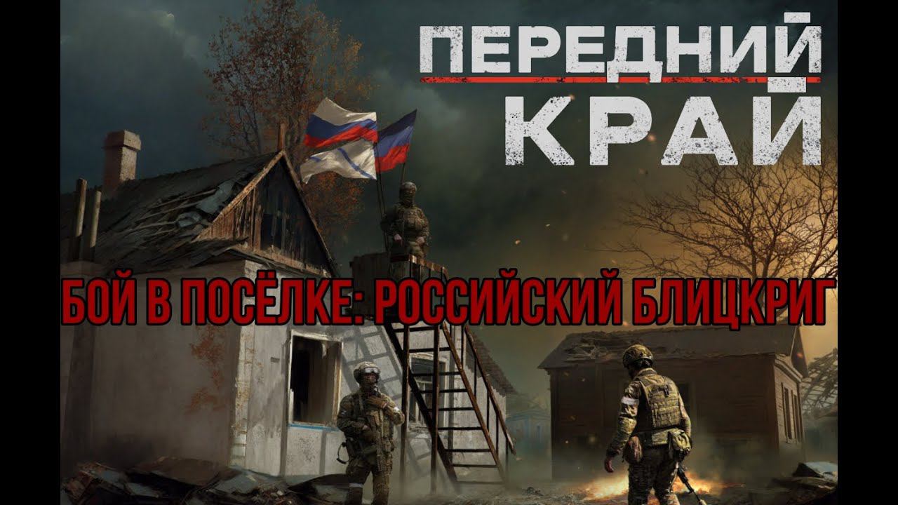 БОЙ В ПОСЁЛКЕ: РОССИЙСКИЙ БЛИЦКРИГ - ПЕРЕДНИЙ КРАЙ  (Сложность "Реалистичная")