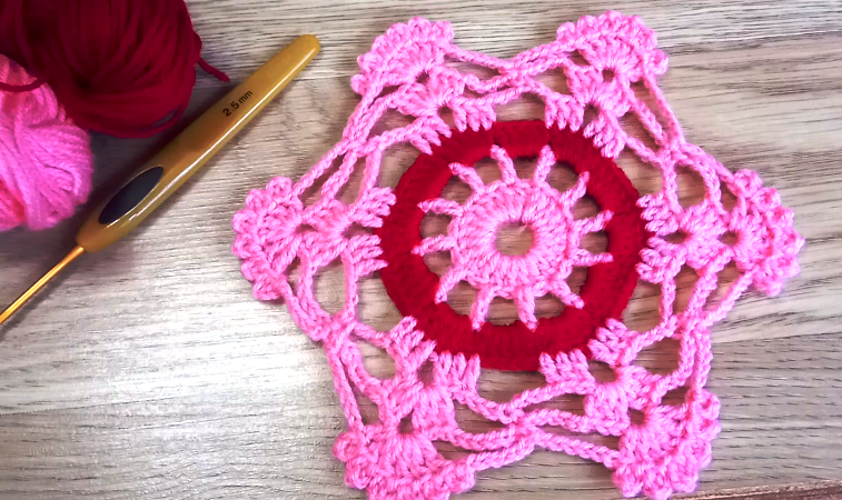 Ажурная САЛФЕТКА крючком ? Мастер-класс со схемой