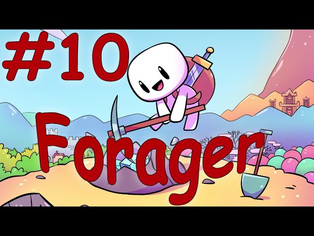 Добываем обсидиан - (Прохождение Forager # 10)