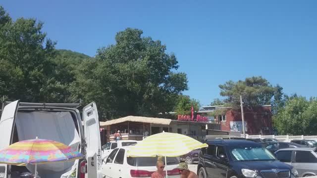 Кемпинг Архипо Осиповка ,на берегу чёрного моря