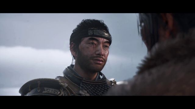 Дзин и Юна после битвы с Ханом - Призрак Цусимы