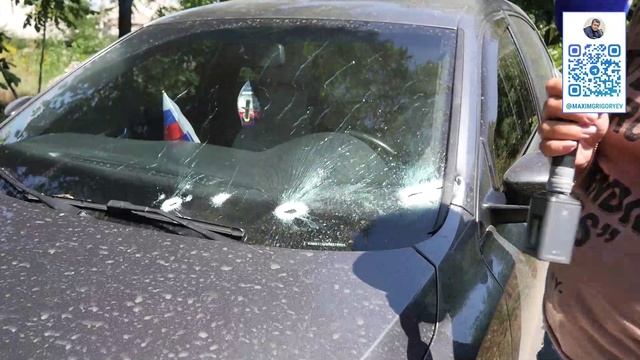 Украинское преступление - вечерний обстрел мирного дома в Макеевке (часть 2)