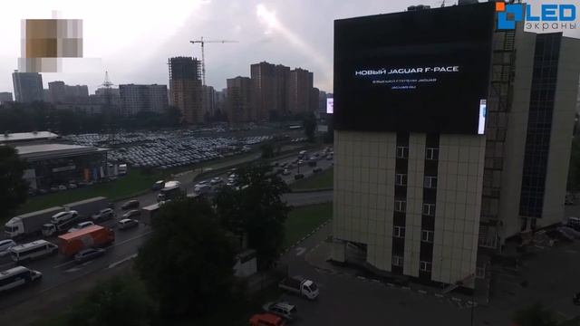 Медиафасад, г. Химки, Ленинградское шоссе 2, Р25х35