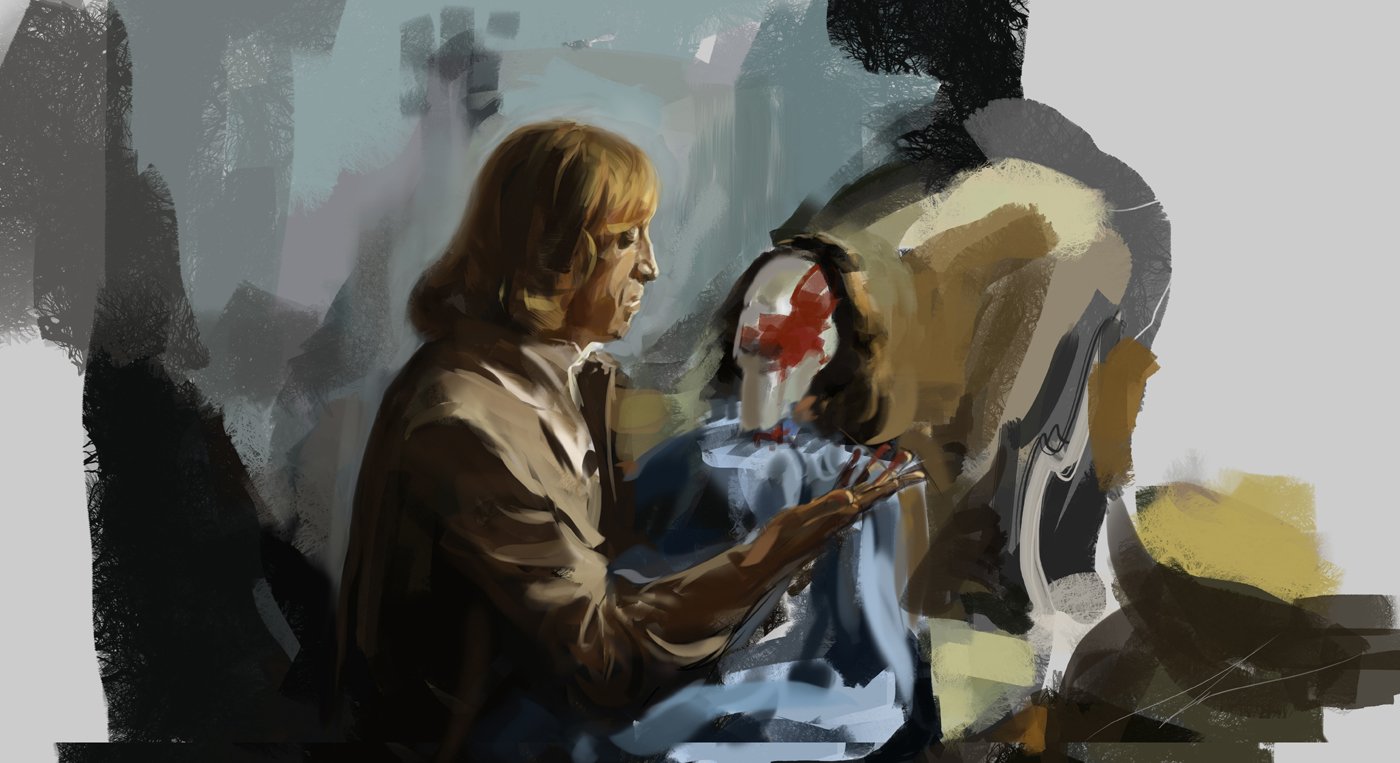 Художник Божена Доду | Процесс рисования | «Господин оформитель»