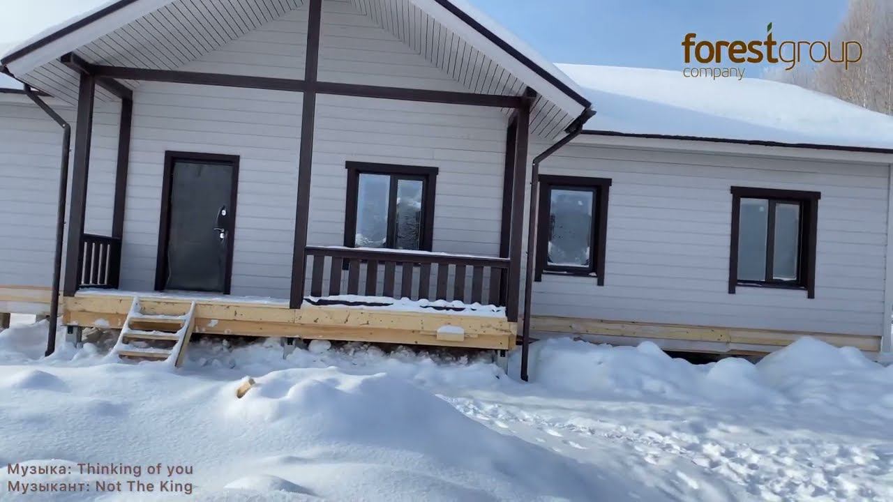 Каркасно Панельный Дом из Готовых Заводских Панелей с Нашего Производства.