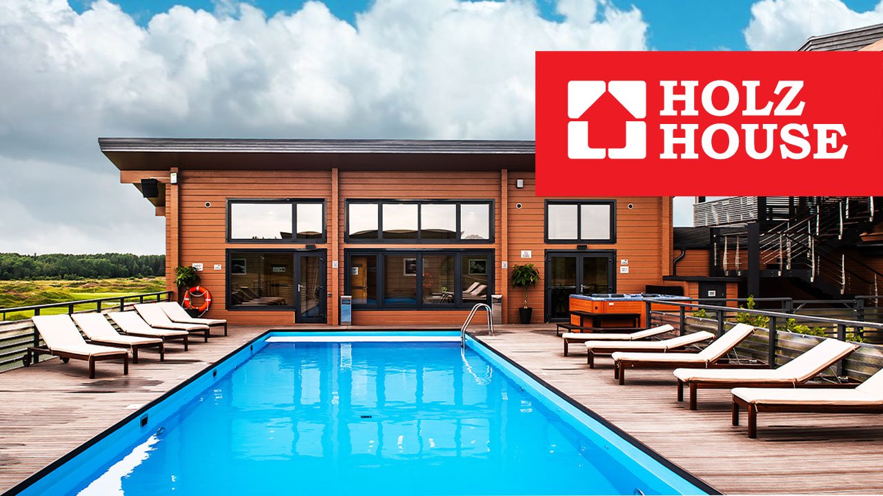 SPA-комплекс из клееного бруса Holz House
