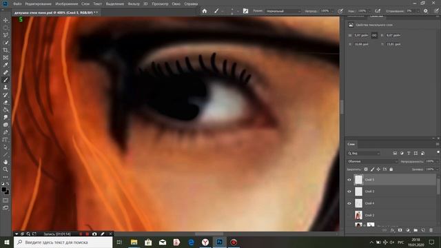 Портрет девушки в стиле Steampunk, Стимпанк в Photoshop в режиме Speed Art_Спид-арт, фото обработка