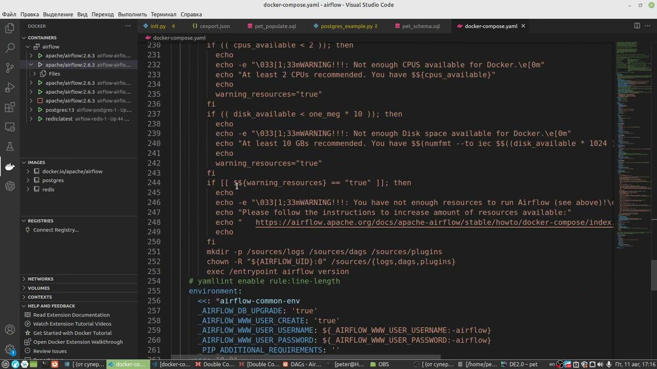 Как автоматически создать variables и connections в Airflow?