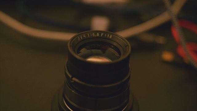 Советский объектив луч. 8K
