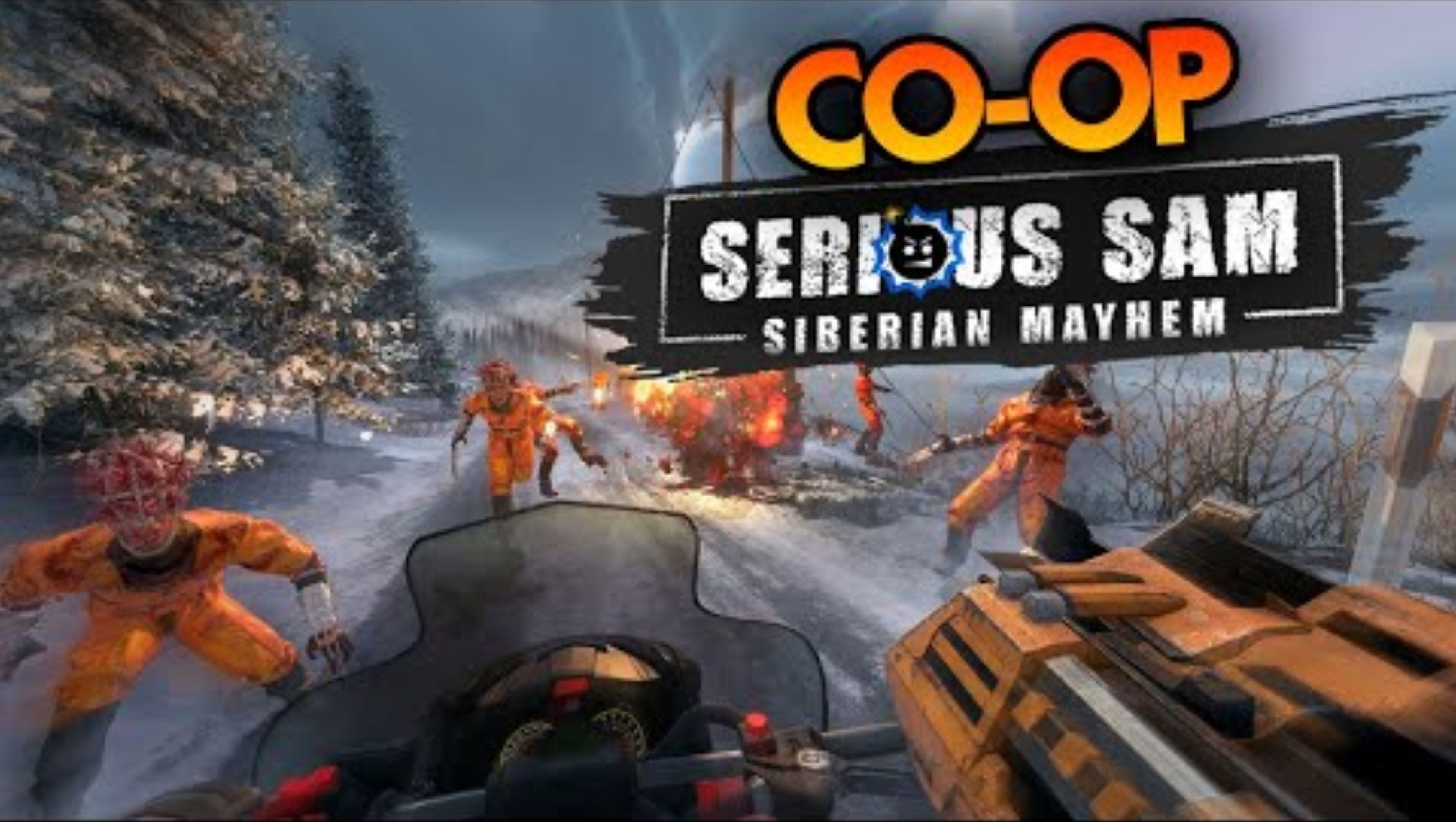 ФИНАЛ СЭМА В СИБИРИ! АЛЕКС, ОТ ВИНТА И ЖЕНЯ - Serious Sam_ Siberian Mayhem #4