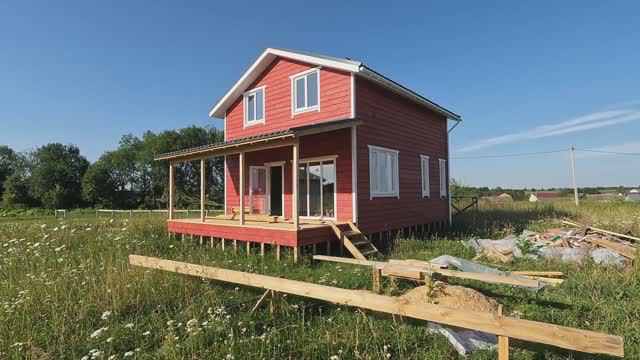 Каркасный дом по проекту Факел