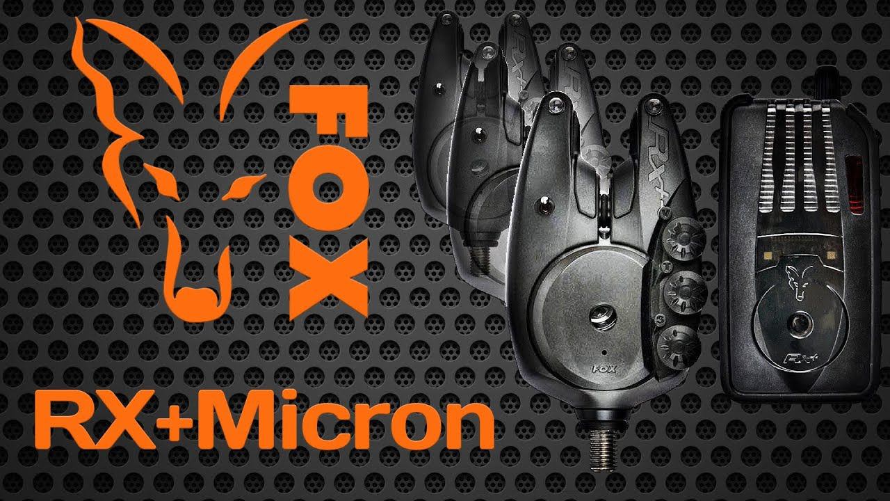 Карпфишинг: Обзор электронных сигнализаторов поклёвки Fox RX Plus