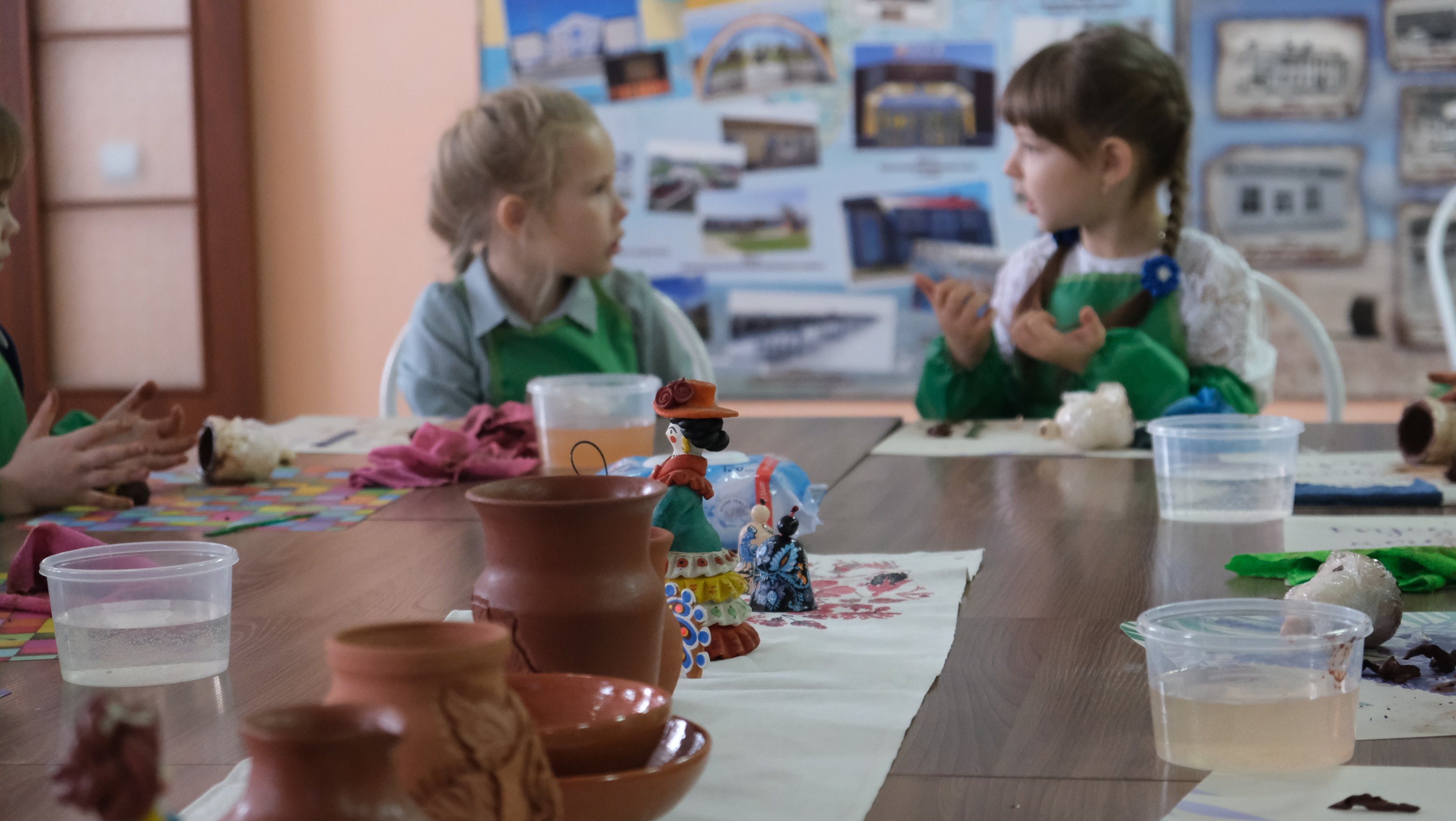 Глиняная игрушка. Колокольчик.