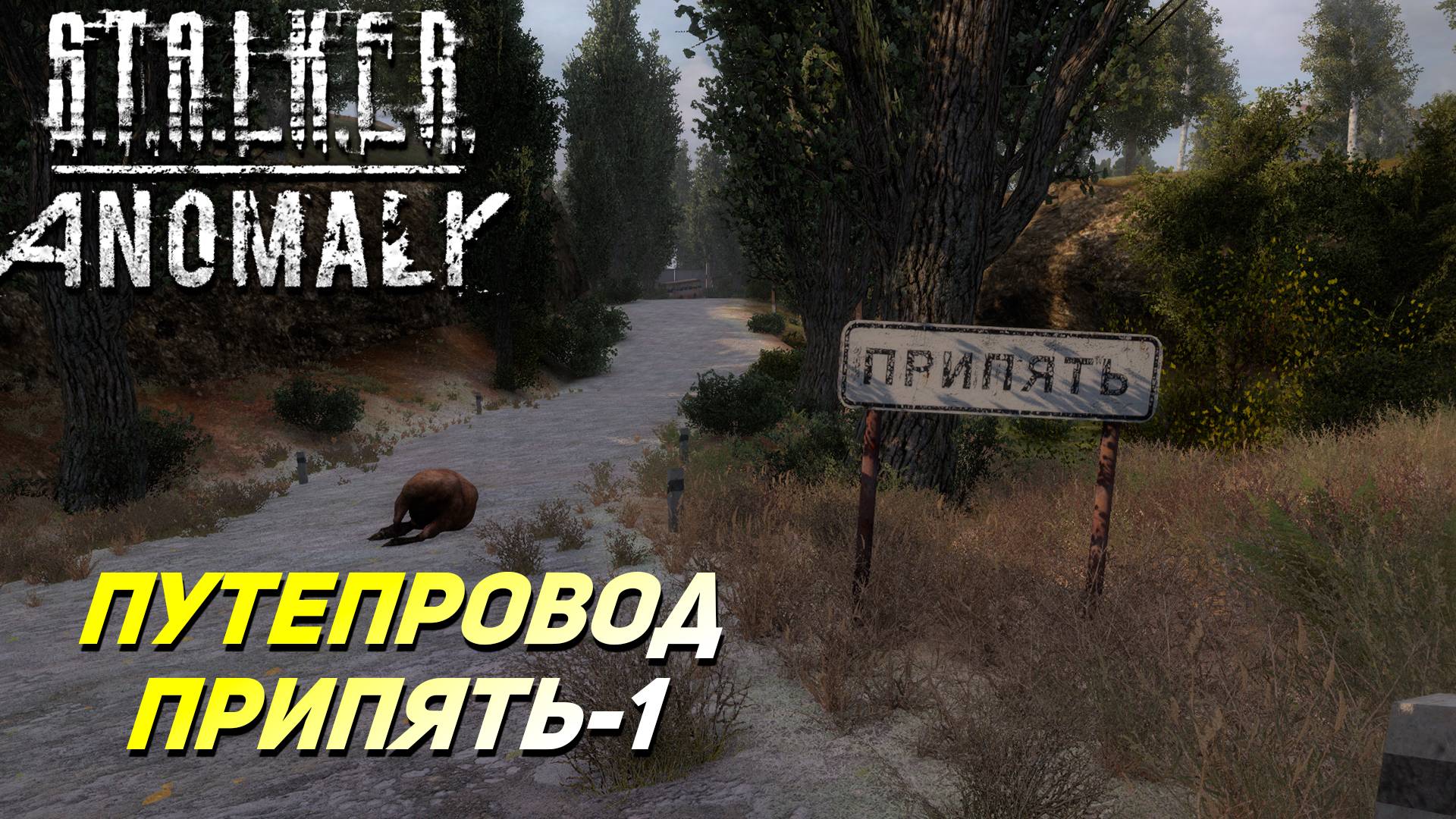 ПУТЕПРОВОД "ПРИПЯТЬ-1" ➤ S.T.A.L.K.E.R. Anomaly #38