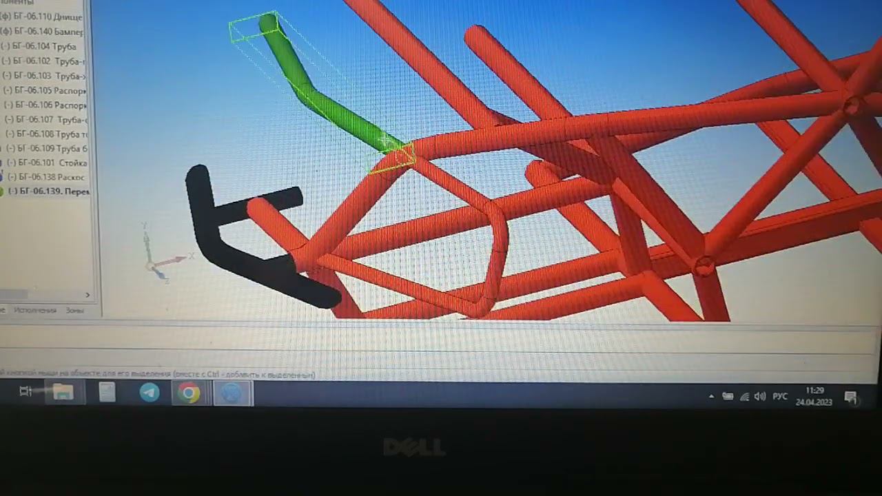 Чертежи двухместной багги К С. Каркас.