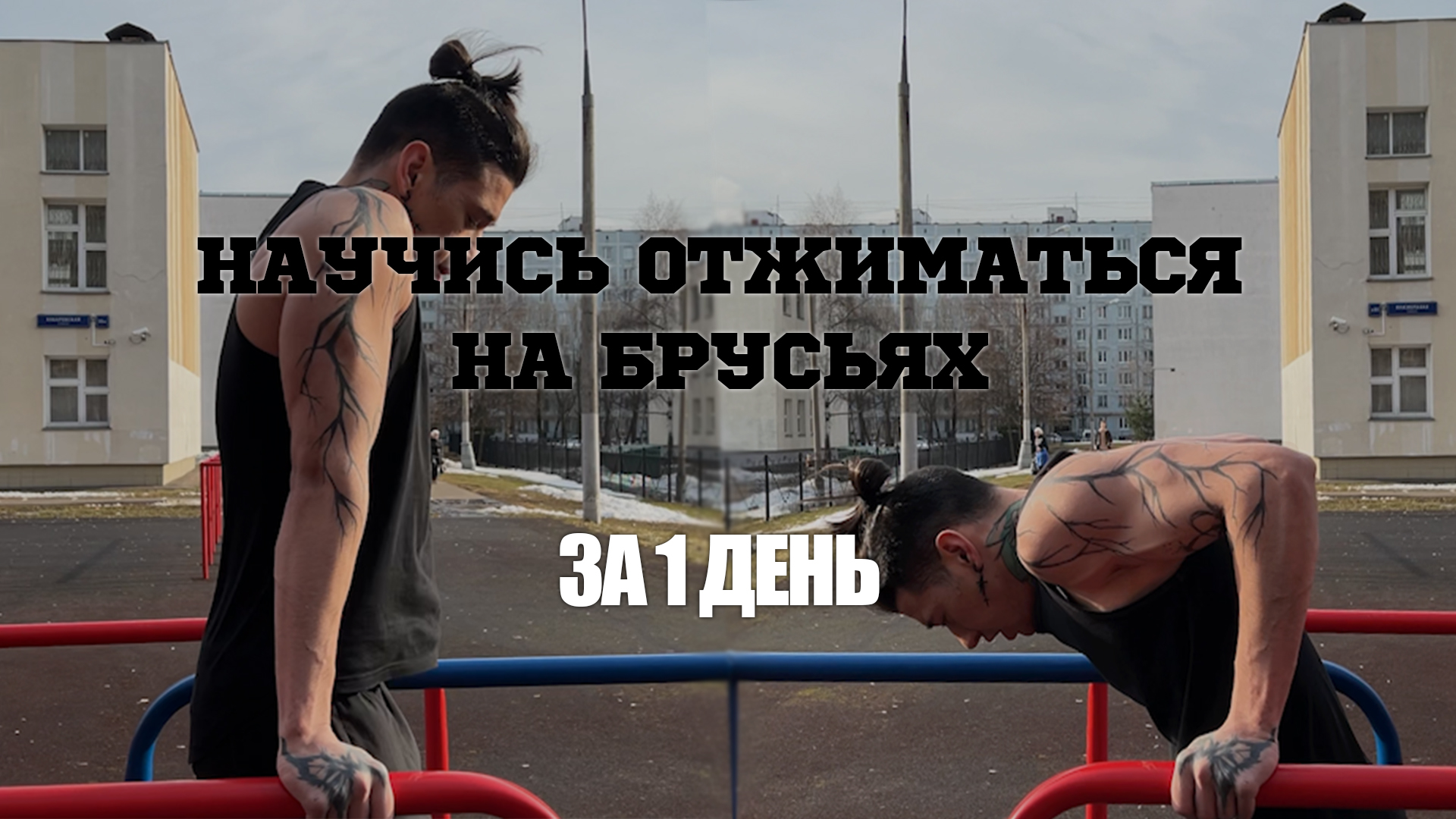 НАУЧИСЬ отжиматься на брусьях ЗА 1 ДЕНЬ!
