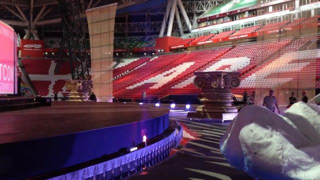 Flame Projector на Универсиаде в г Казань 2013