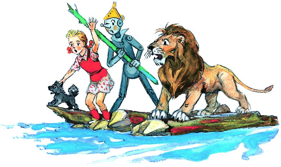 21 А.Волков. Волшебник изумрудного города. Ч.3. Исполнение желаний. Наводнение