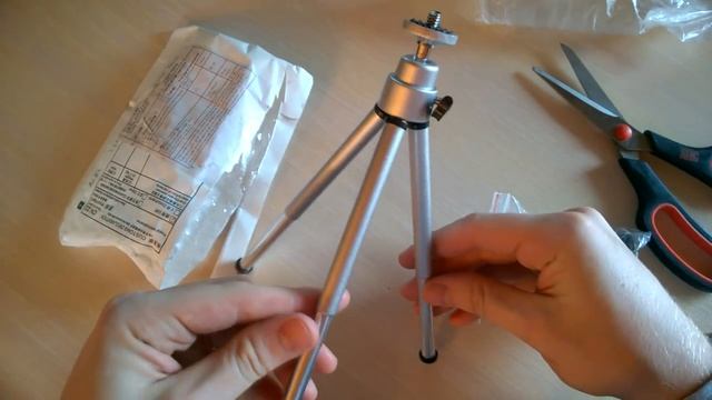 Unboxing №3 Штатив для телефона (Универсальный мобильный штатив + клип держатель)