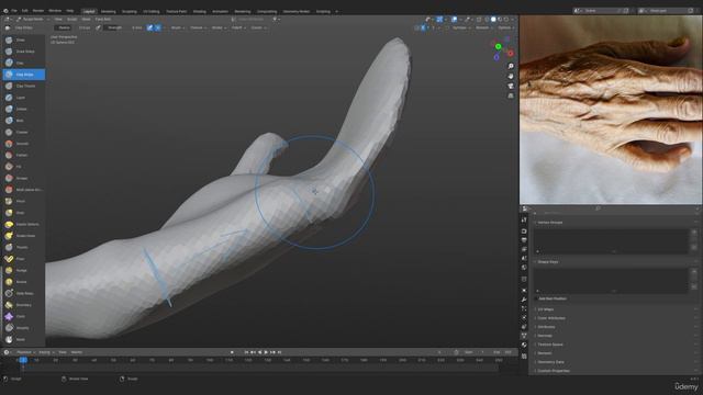 Creating a Hero Weapon for Games - Часть 8 - Hands and Feet