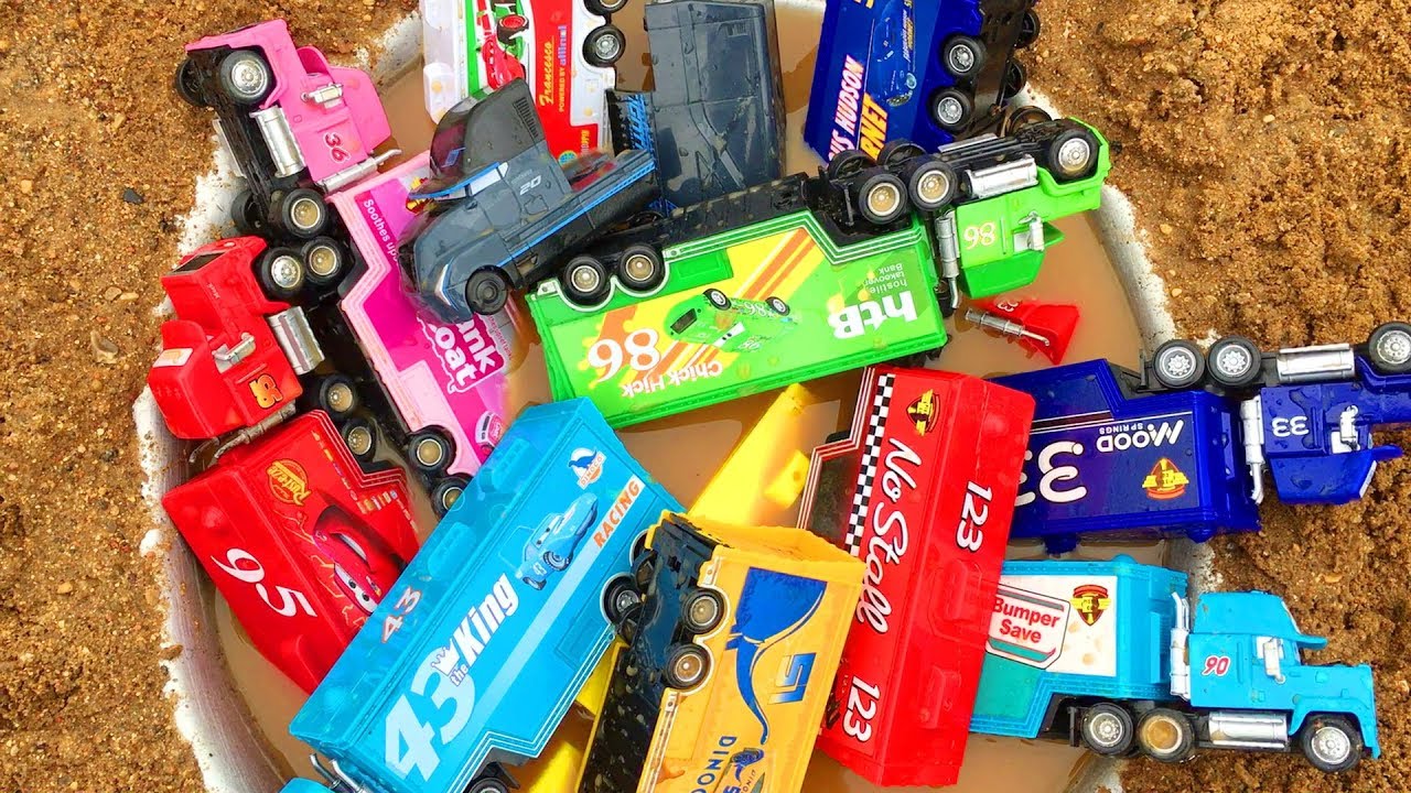 Тачки Дисней Игрушки Трейлеры Учим Цвета Английский Язык Развивающие Мультики про Машинки.mp4