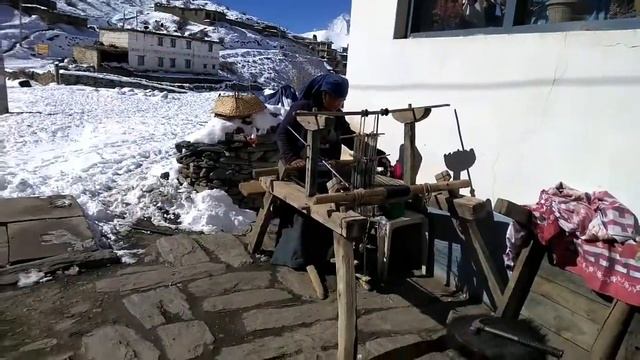 Треккинг пешком из деревни Кхинга в Муктинатх _ Горы Аннапурна. куролесит ру