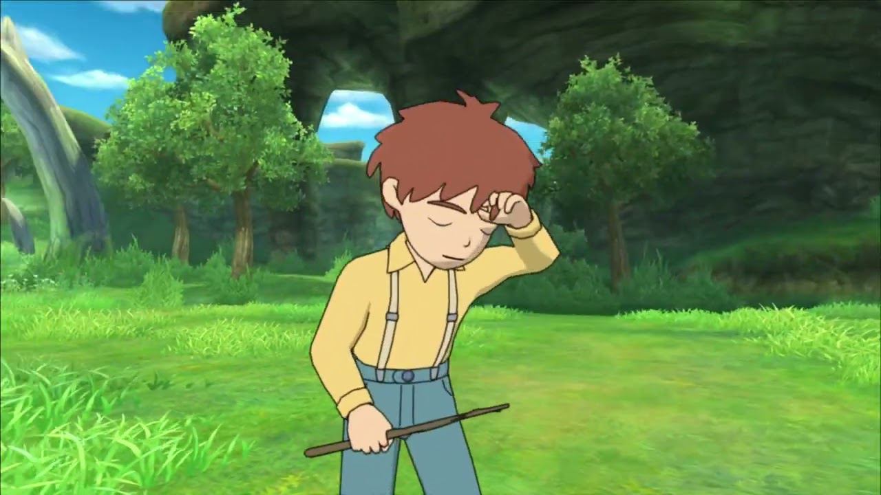 Ni no Kuni Wrath of the White Witch Remastered  #2 Дедушка дуб Хранитель леса В ход КОТОЛАНИЮ