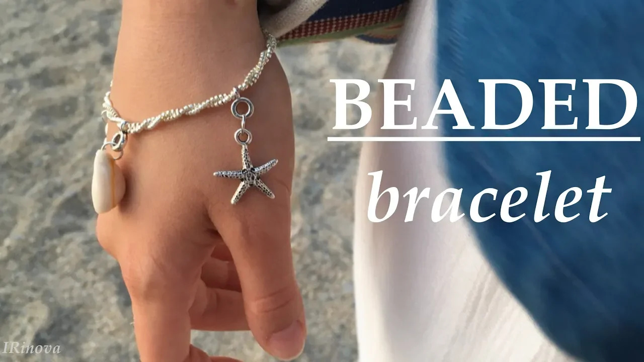 КАК СДЕЛАТЬ БРАСЛЕТ ИЗ БИСЕРА  Пошаговый МК _ DIY bracelet of beads