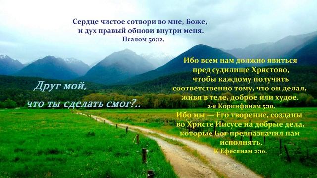 Друг мой, что ты сделать смог...