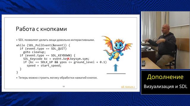 Вебинар - SDL и визуализация