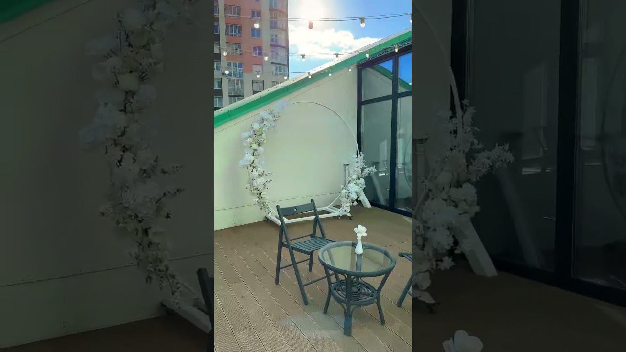 Терраса в Уфе для фотосессиий и свиданий