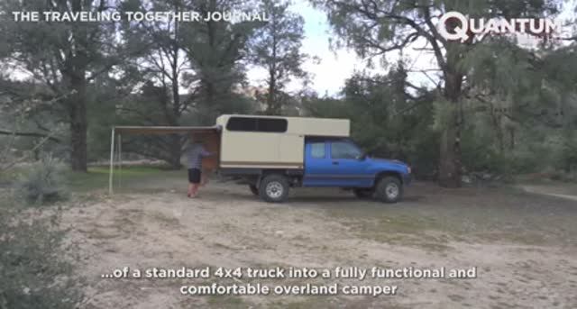 Кемпер трак из внедорожника