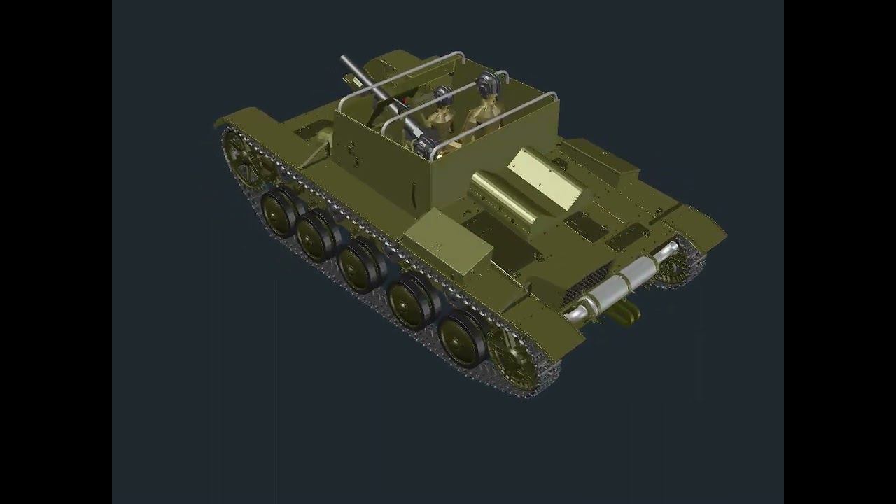 Т 26 САУ Полковушка