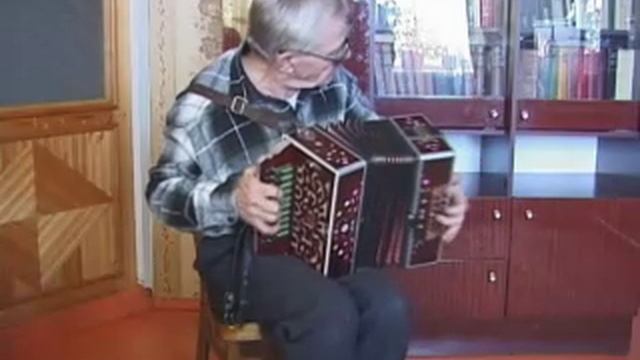 Валентин Константинович Чуканов. "Под пляску". Кирилловская гармонь-хромка.