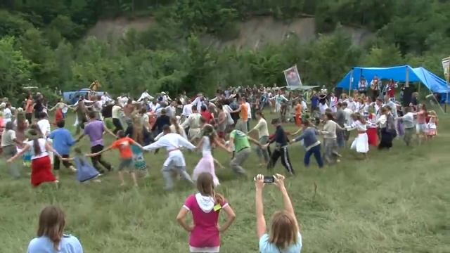 Купала - Славянский праздник. с.Возрождение, река Жане (Жанэ), Геленджик