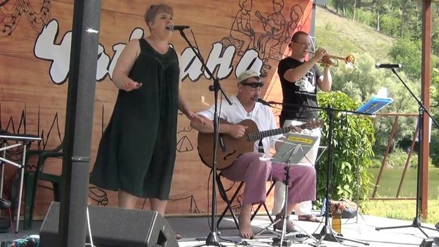 Грушинский 2023. Сцена "Чайхана". Алексей Макаревич и Прожект БАМ