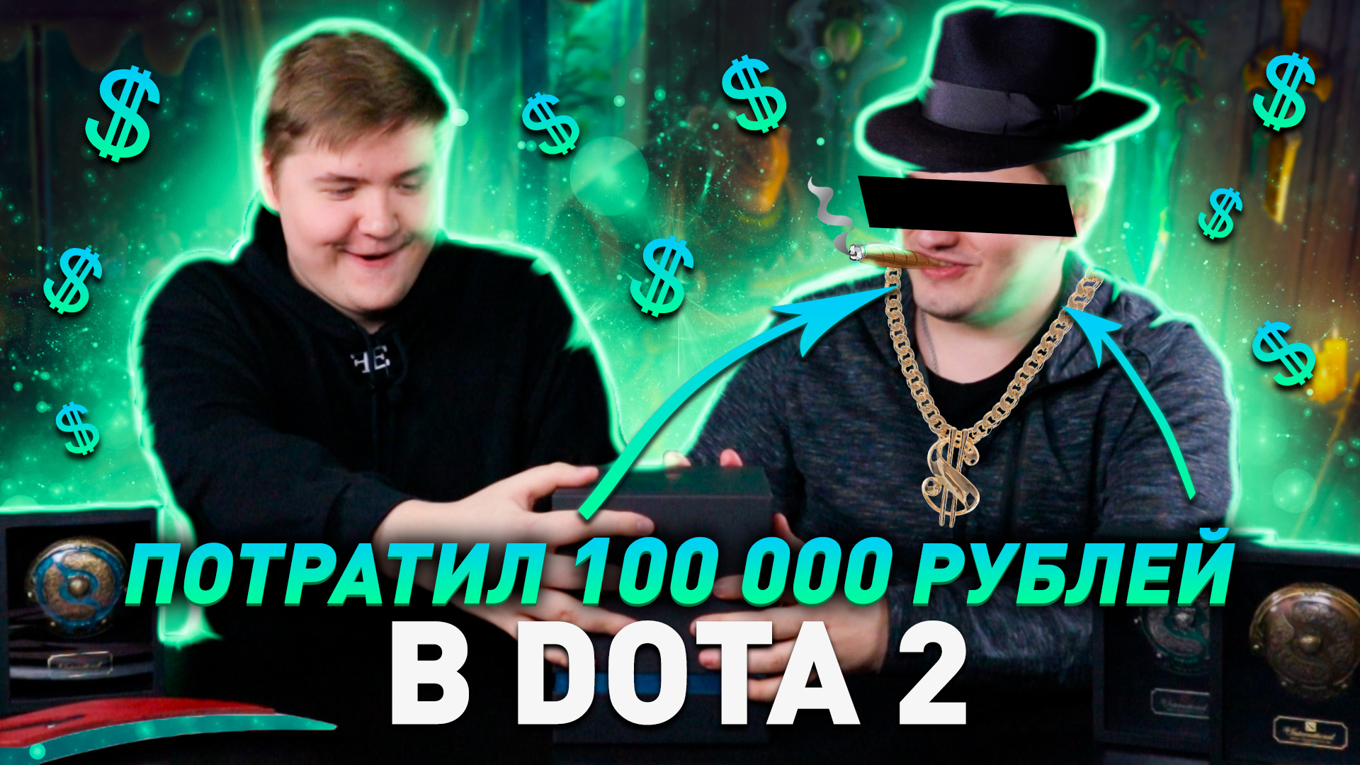 UNBOXING статуи Dota 2 Baby Roshan TI7 | Потратили больше 100 тысяч рублей!