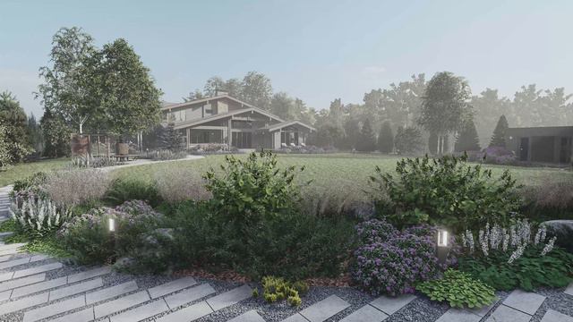 Ландшафтный дизайн для сада на 35 сотках
Ландшафтный архитектор - Погребная Мария