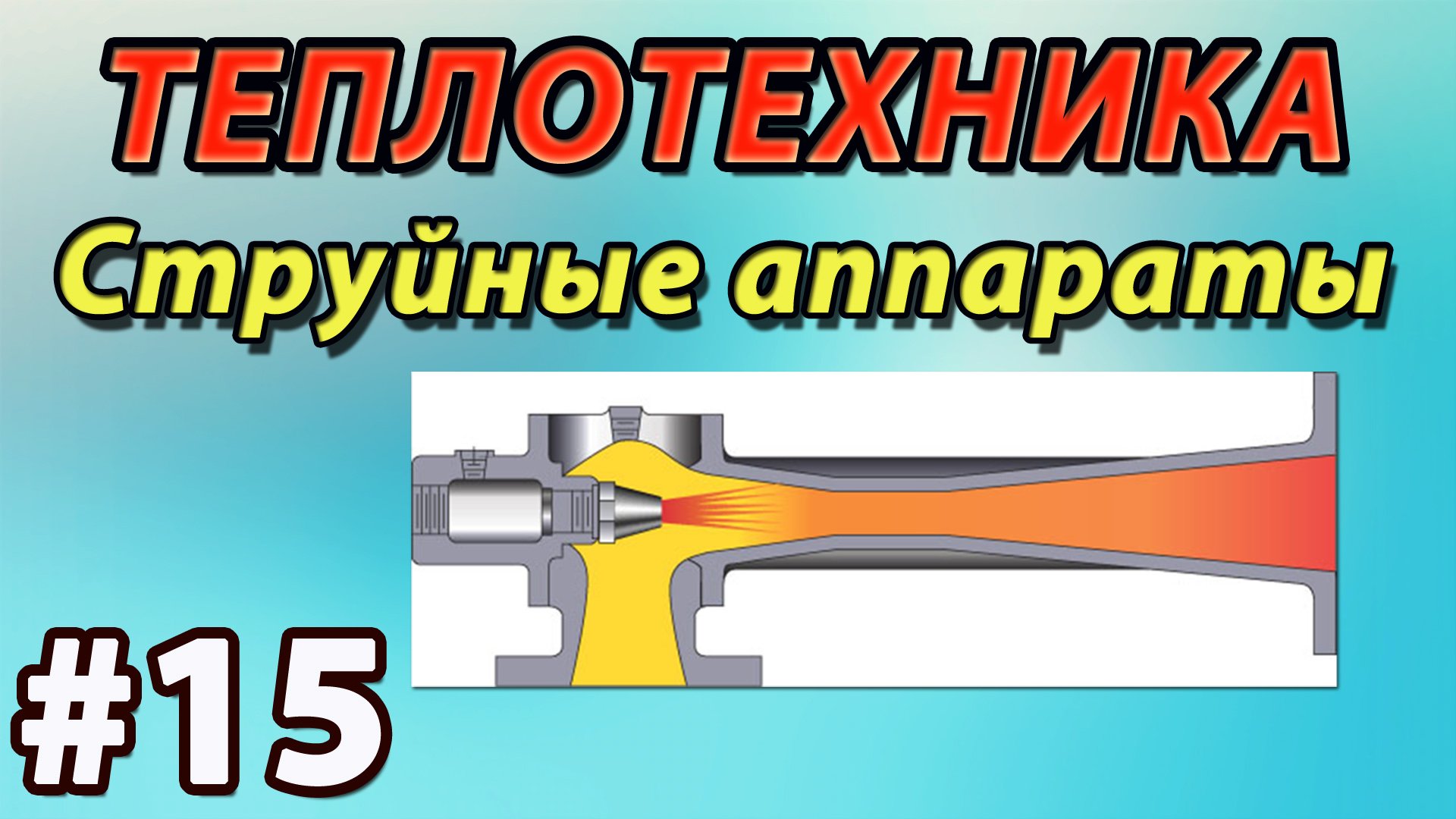 15. Основы теплотехники. Струйные аппараты. Эжектирование газов. Эжектор и инжектор.